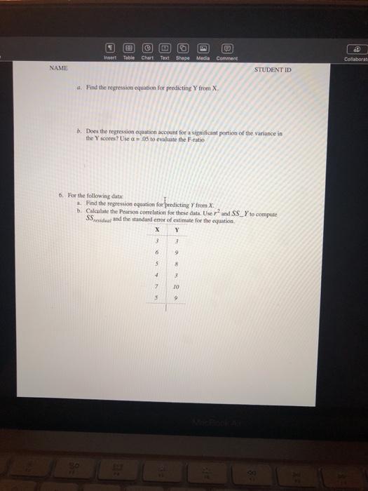 Solved Insert Table Chart Text Shape 60 Collabora Media | Chegg.com