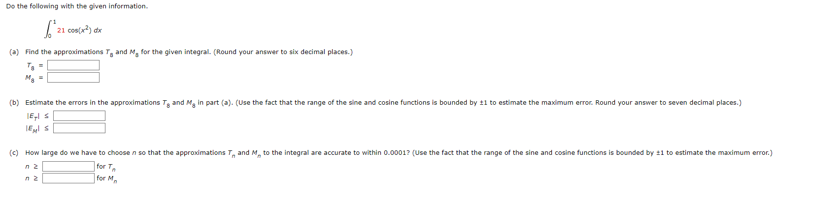 Solved Do the following with the given | Chegg.com