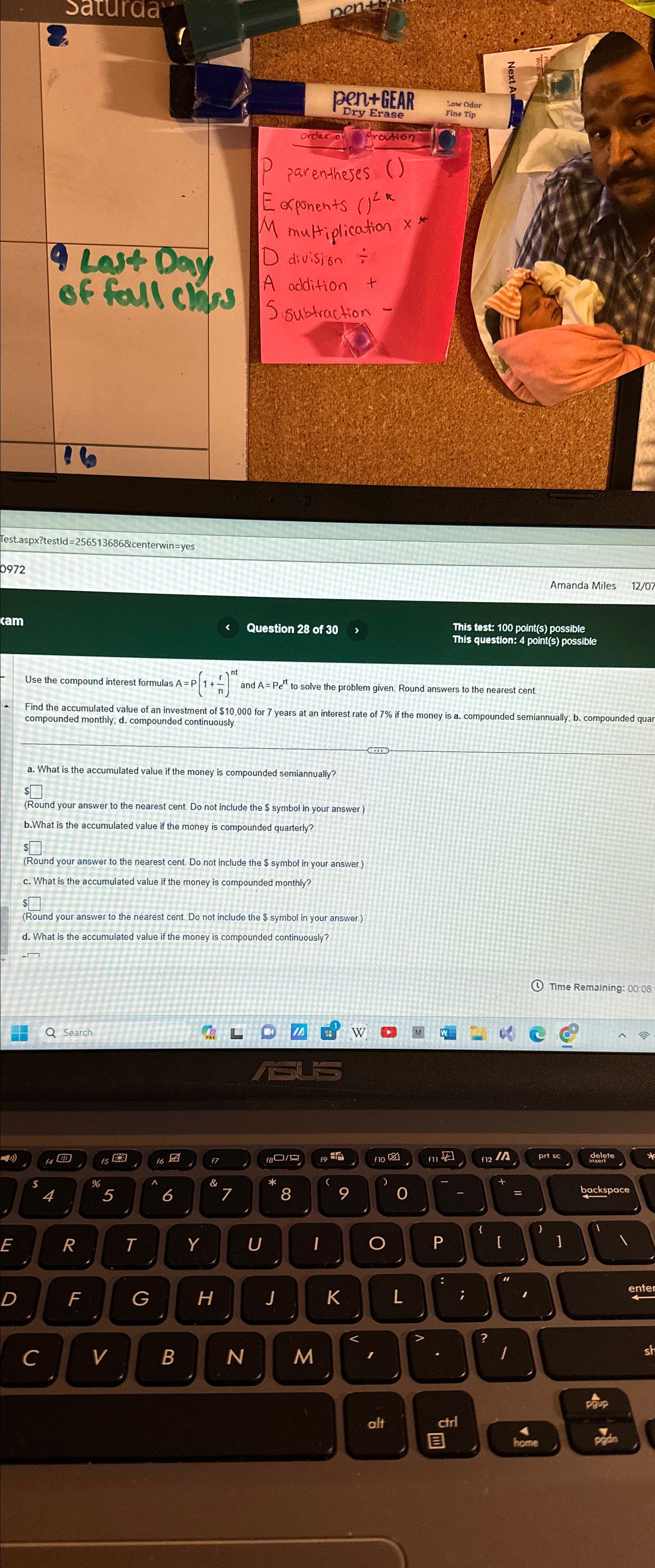 Solved tamQuestion 28 of 30This test: 100 point(s) | Chegg.com Solved tamQuestion 28 of 30This test: 100 point(s) | Chegg.com