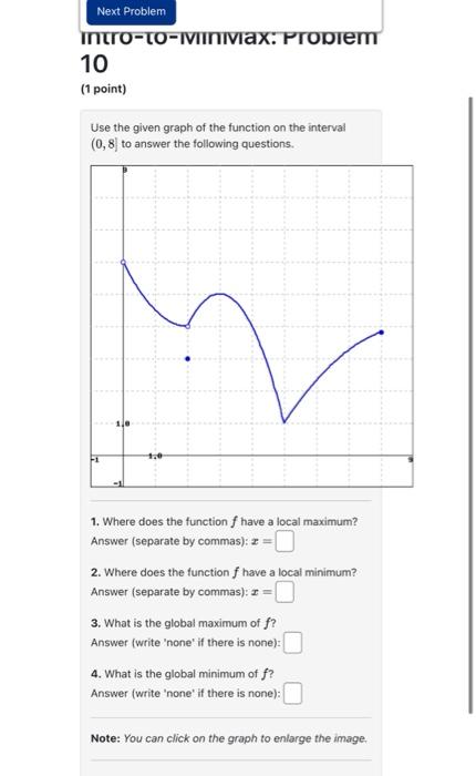 Solved Intro-to-MinMax: Problem 11 (1 point) Chack the boxes | Chegg.com