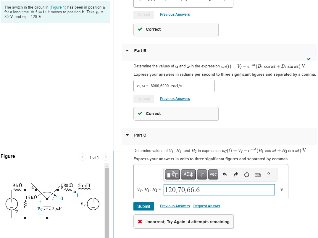 Solved Not too sure how to solve for Part D in this problem. | Chegg.com