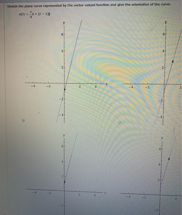 Solved Sketch the plane curve represented by the vector | Chegg.com
