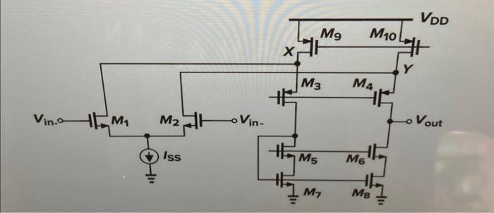 Solved 3. Calculate the input voltage range for below opamp. | Chegg.com