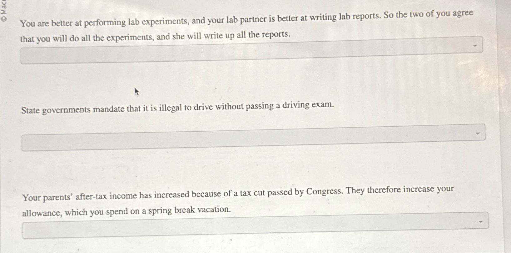 Solved You are better at performing lab experiments, and | Chegg.com
