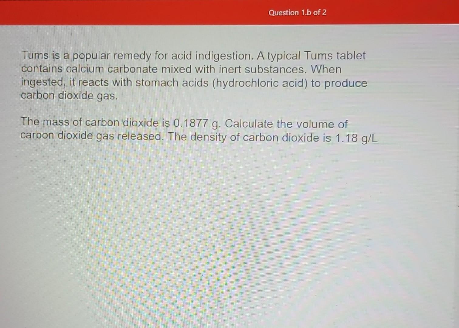 Solved Tums Is A Popular Remedy For Acid Indigestion A Chegg solved-tums-is-a-popular-remedy-for-acid-indigestion-a-chegg
