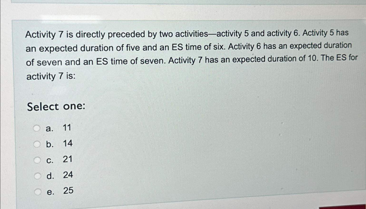 Solved Activity 7 ﻿is directly preceded by two | Chegg.com