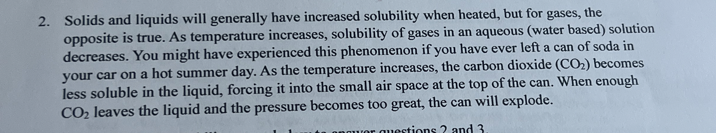 Solved Solids and liquids will generally have increased | Chegg.com