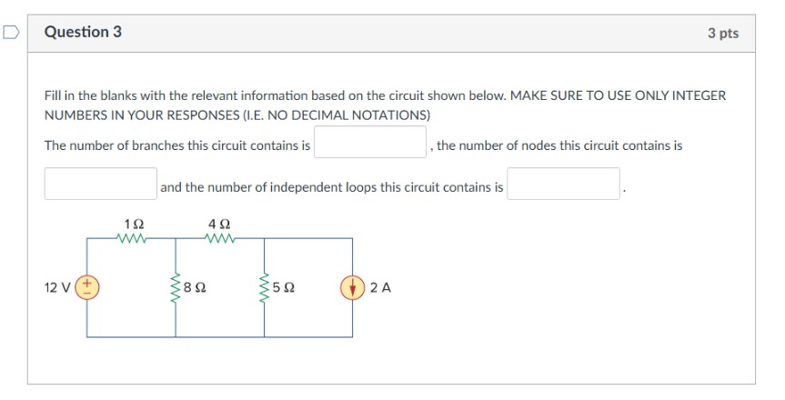 Solved Question 3 ﻿Fill in the blanks with the relevant | Chegg.com