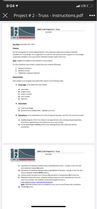 Solved my case number is number 7. the problem asks to solve | Chegg.com