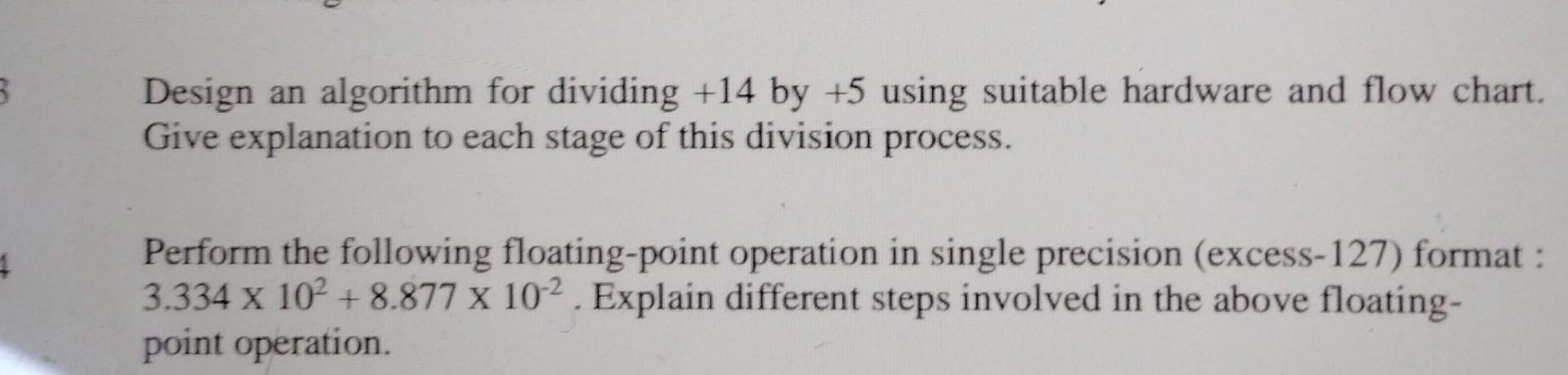Solved Give explanation to each stage of this division | Chegg.com