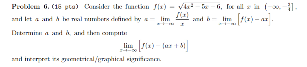 Solved Consider the function f(x)=4x2-5x-62, ﻿for all x ﻿in | Chegg.com
