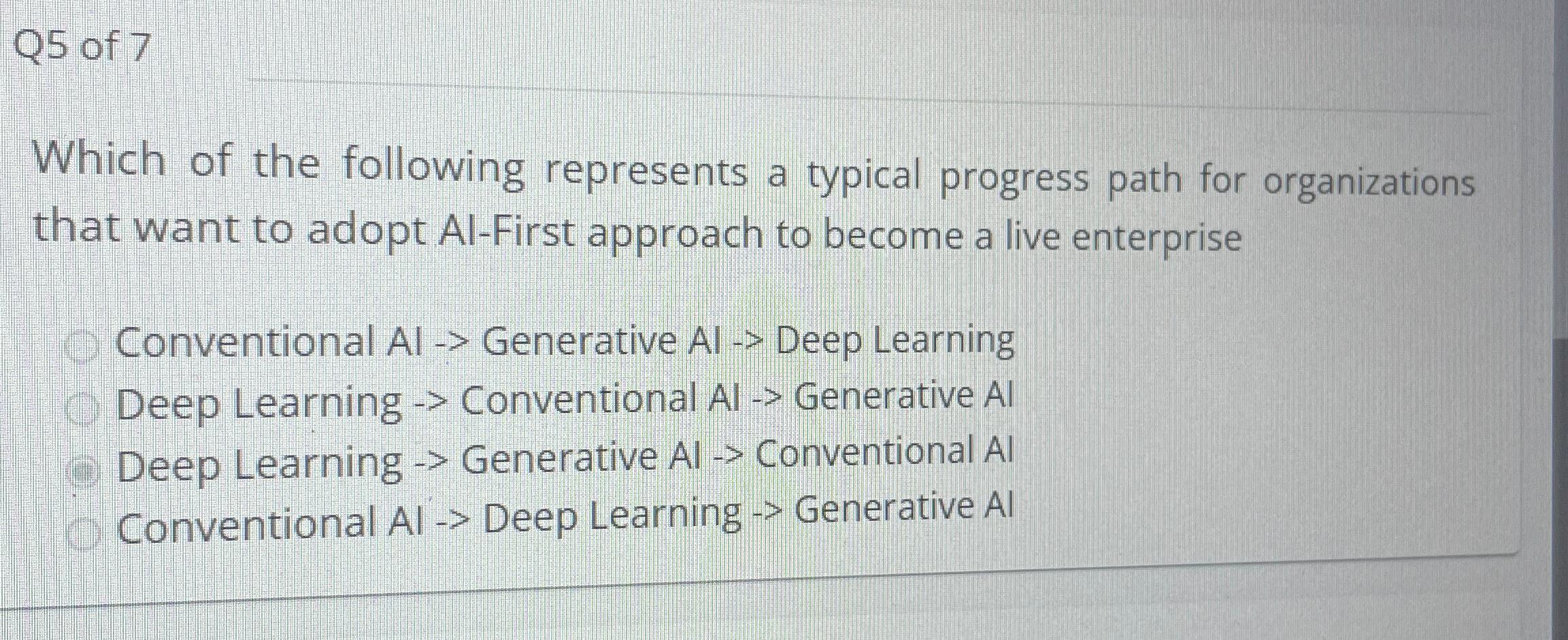Solved Q5 ﻿of 7Which of the following represents a typical | Chegg.com