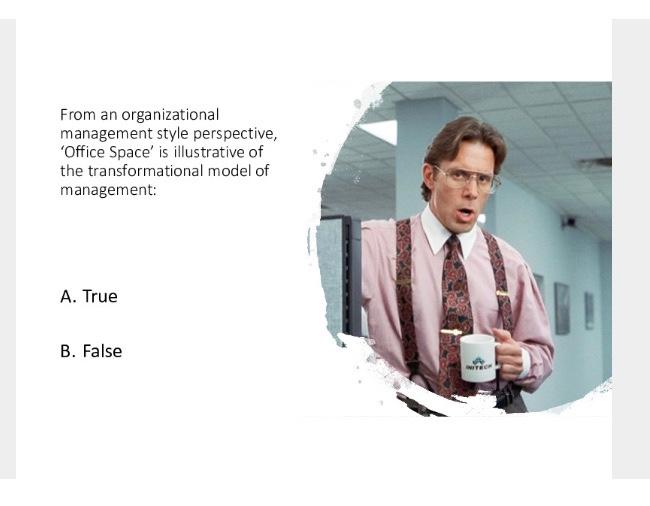 From an organizational management style perspective, | Chegg.com