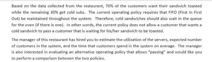 Solved This lab involves developing a Simio model of a | Chegg.com
