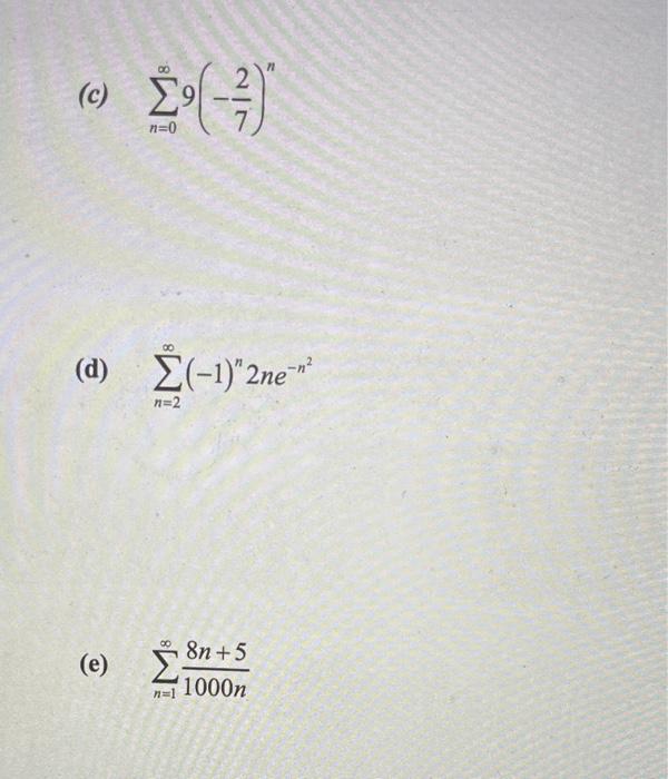 Solved 2. Determine whether or not each of the following | Chegg.com