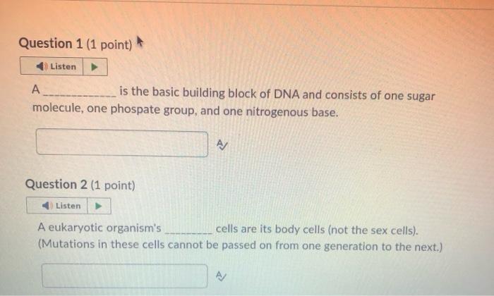 Solved A is the basic building block of DNA and consists of | Chegg.com