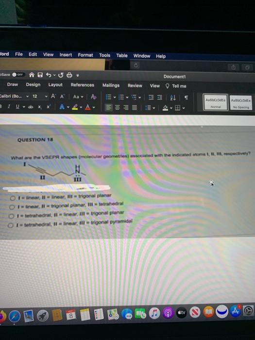 Solved Word File Edit View Insert Format Tools Table Window | Chegg.com