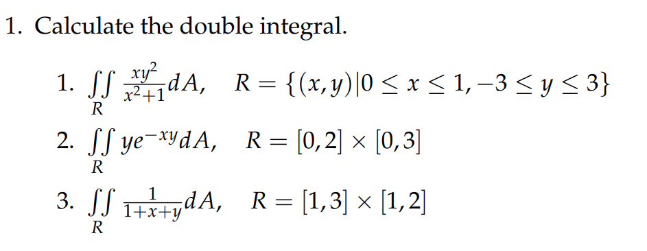 Solved Calculate the double | Chegg.com