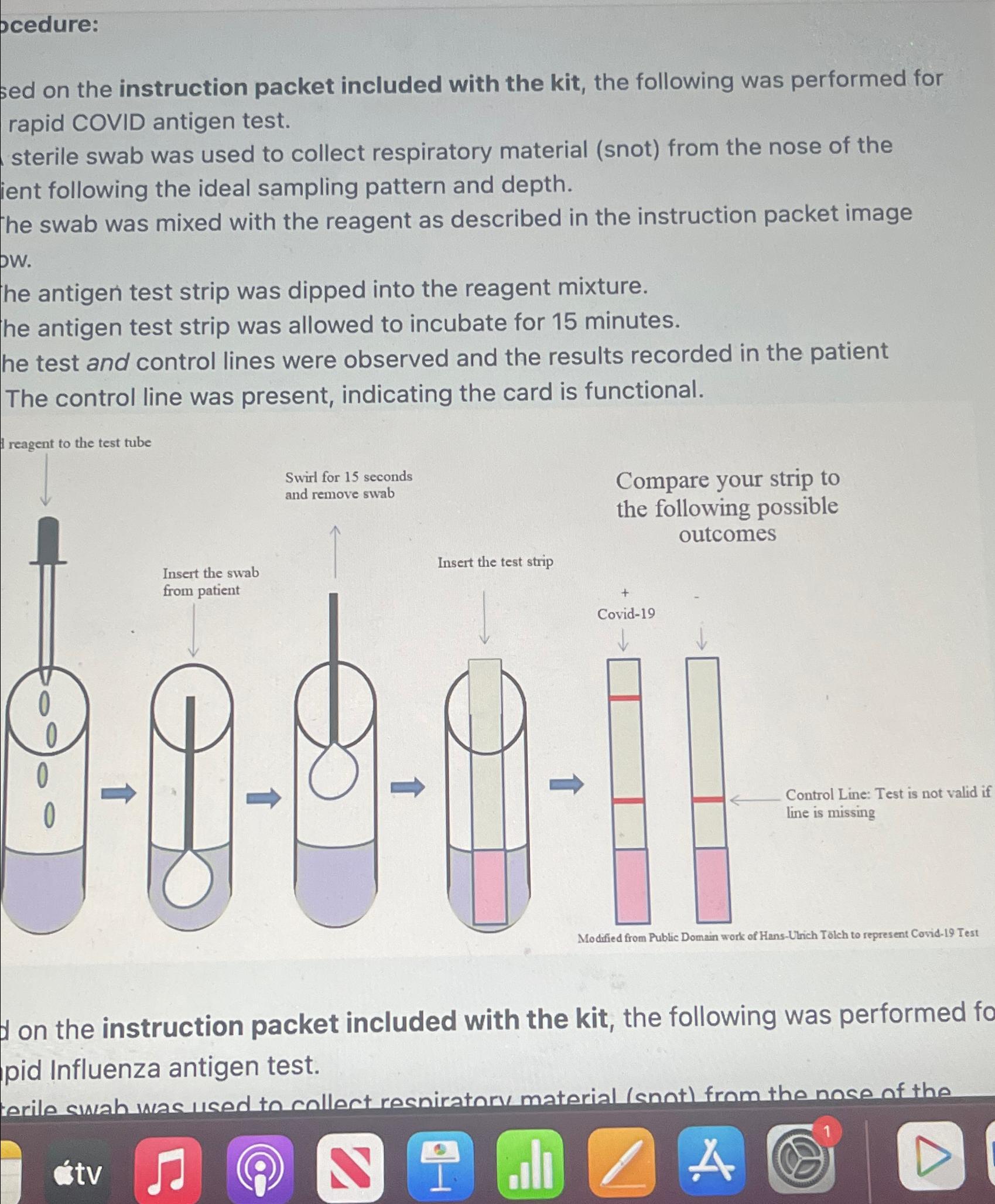 Solved cedure:sed on the instruction packet included with | Chegg.com
