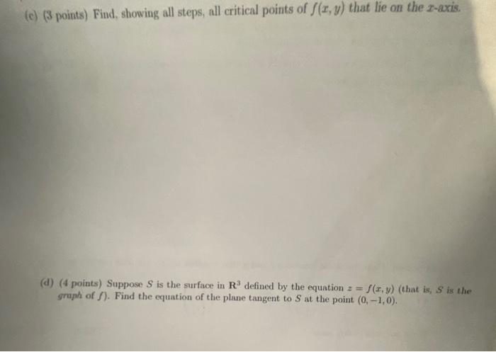Solved 2. (10 points) Consider the function | Chegg.com
