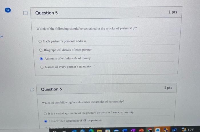 Solved HELLO! Can someone please check if these are right if | Chegg.com