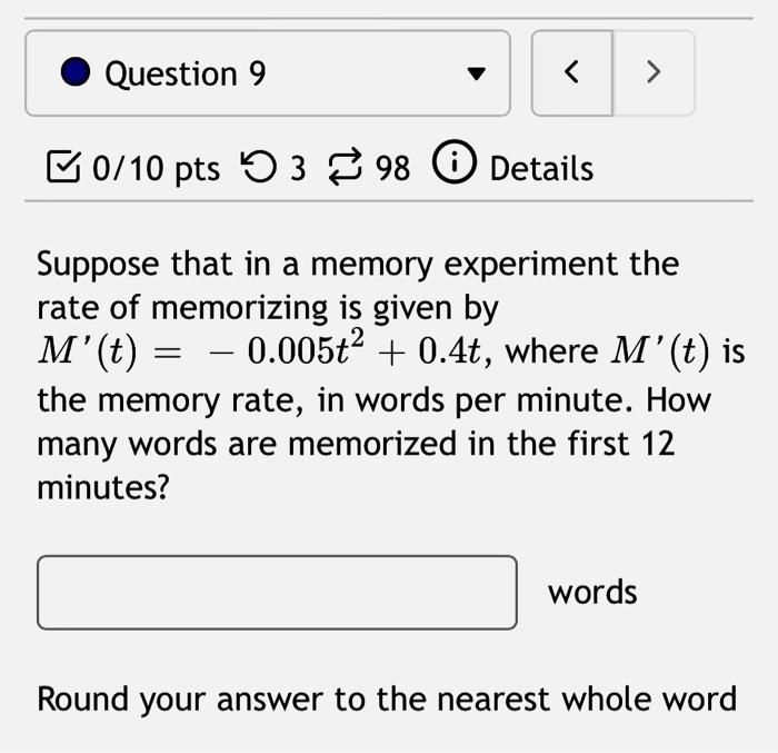 Solved Question 9 Solved Question 9