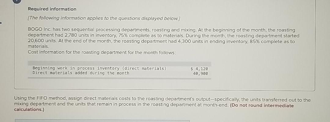 Solved Answer is complete but not entirely correct. BOGO | Chegg.com