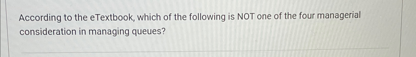 Solved According to the eTextbook, which of the following is | Chegg.com