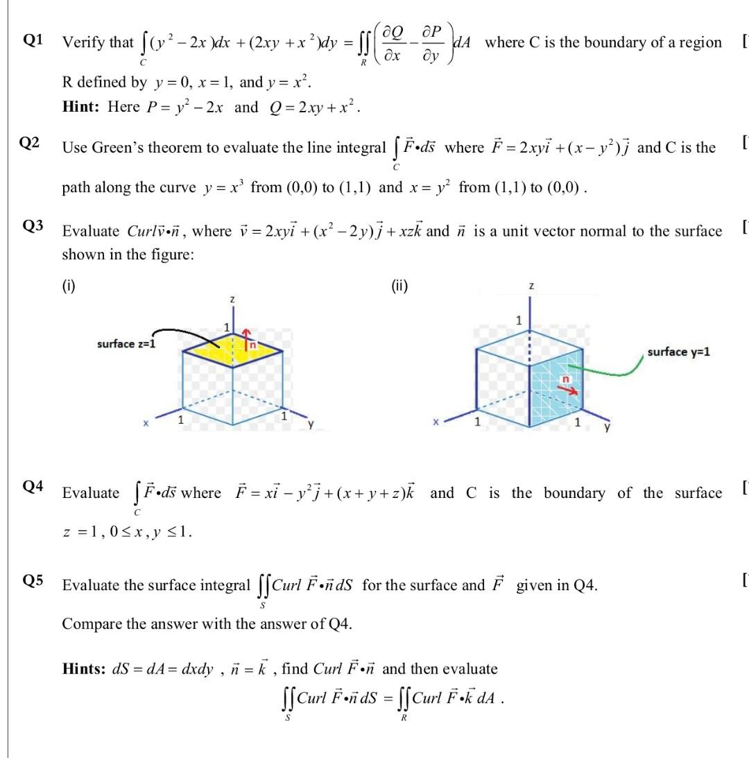 Solved OP 2 Q1 Verify that ſov?- 2x dx + (2xy + x*}dy = $! | Chegg.com