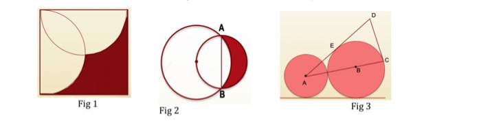 Solved An equilateral triangle of side 10cm inscribed and | Chegg.com