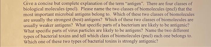 Solved Give a concise but complete explanation of the term | Chegg.com