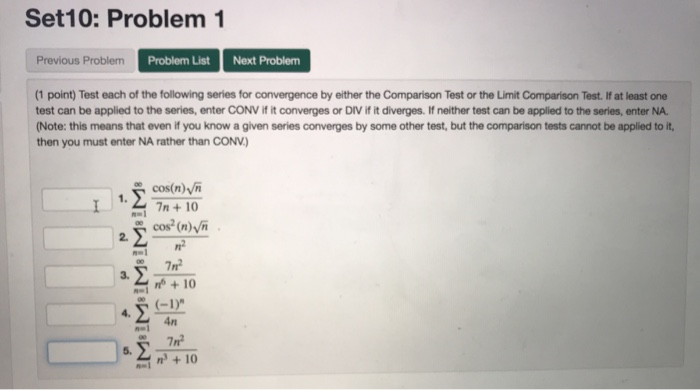 Solved Set10: Problem 1 Previous Problem Problem List Next | Chegg.com