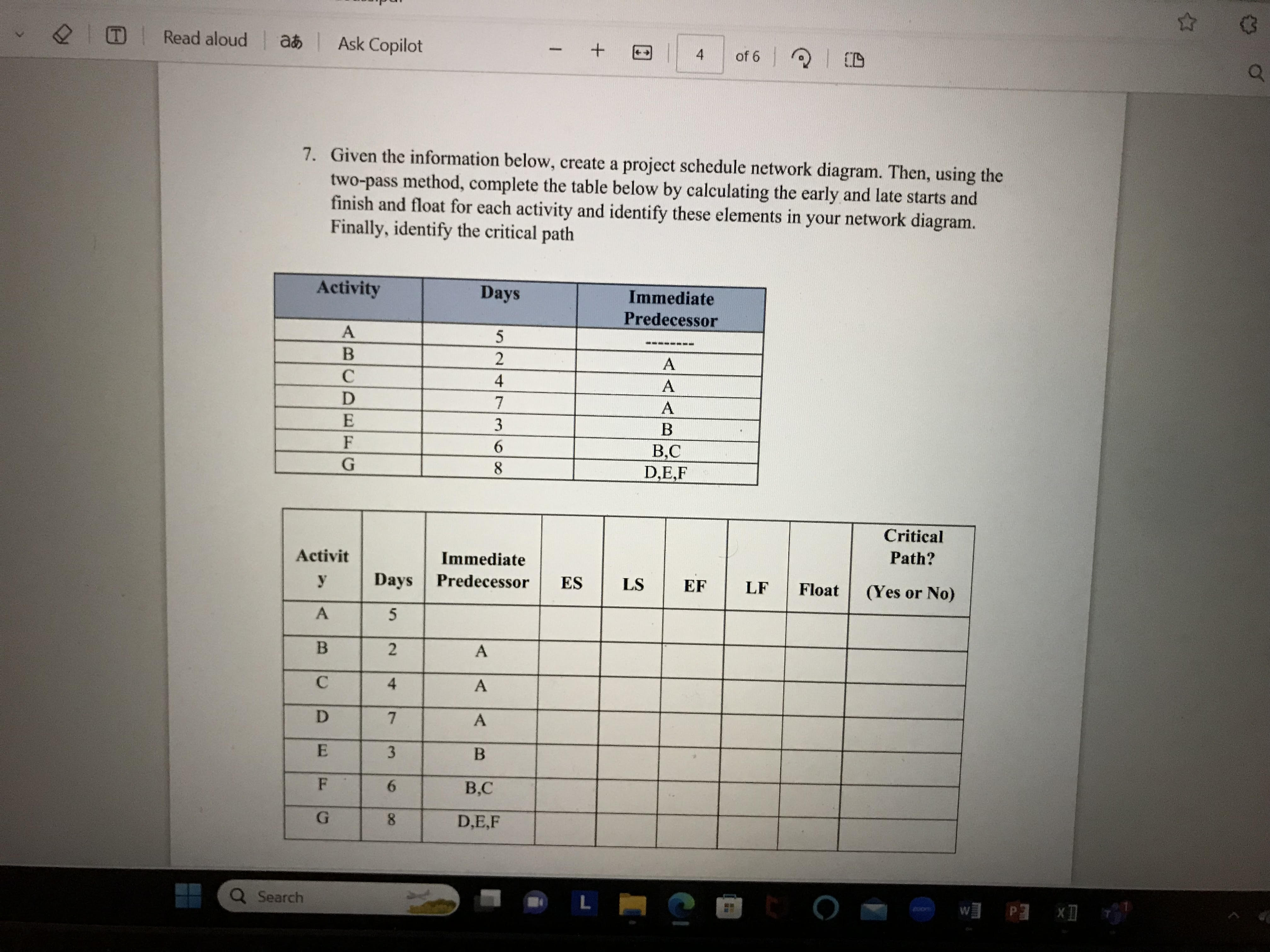 Solved (T) ﻿Read aloudаあAsk Copilotof 67. ﻿Given the | Chegg.com