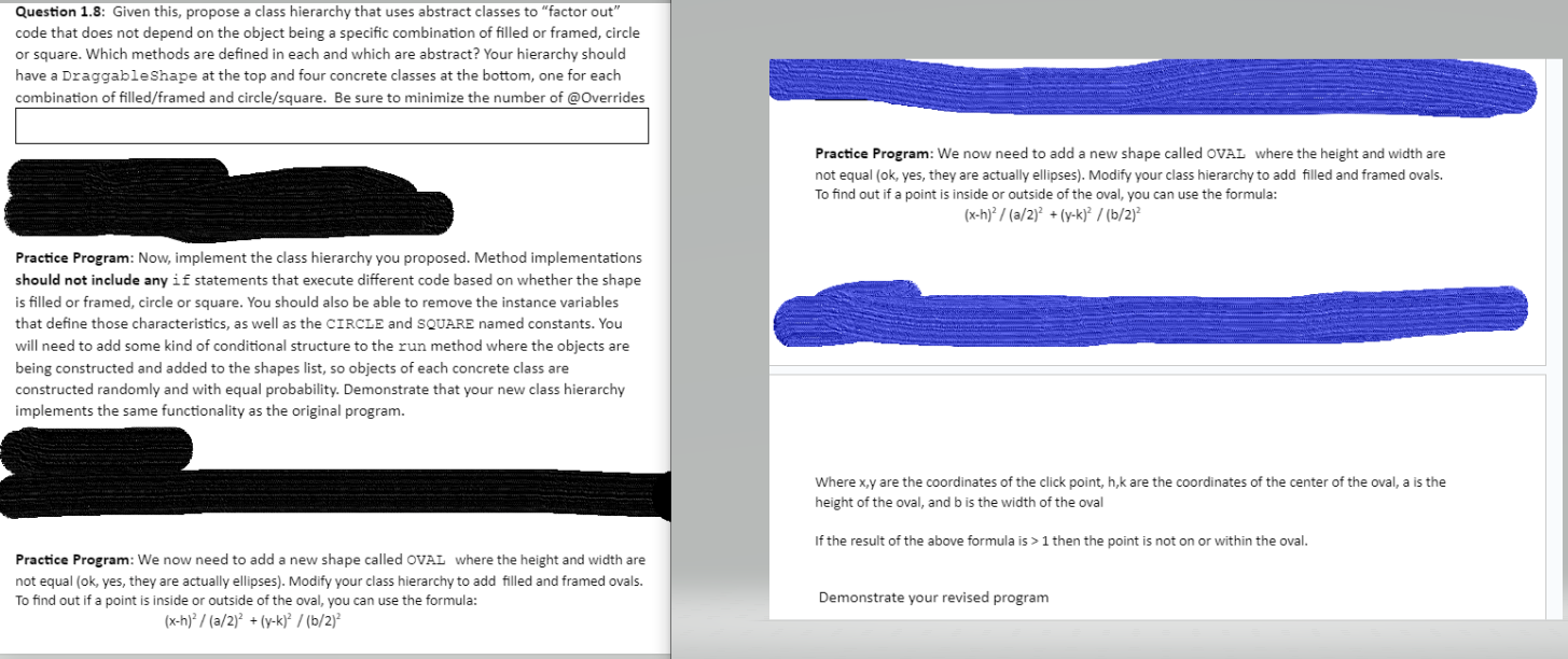 Solved Please see pic for all questions Practice Program: We | Chegg.com