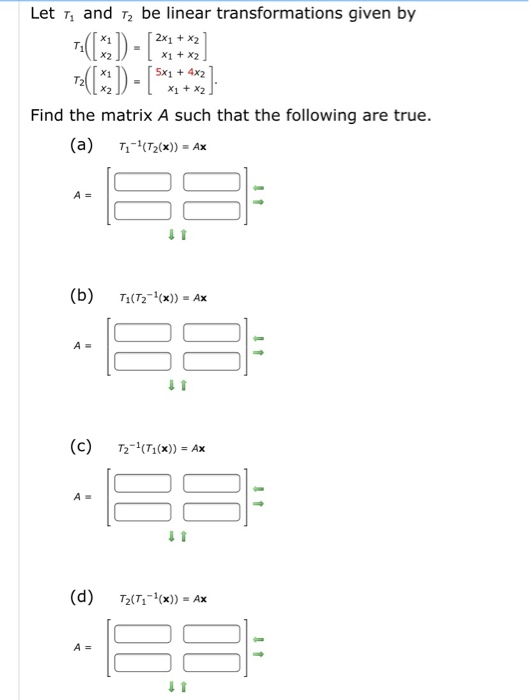 Solved Determine if the given linear transformation T is | Chegg.com