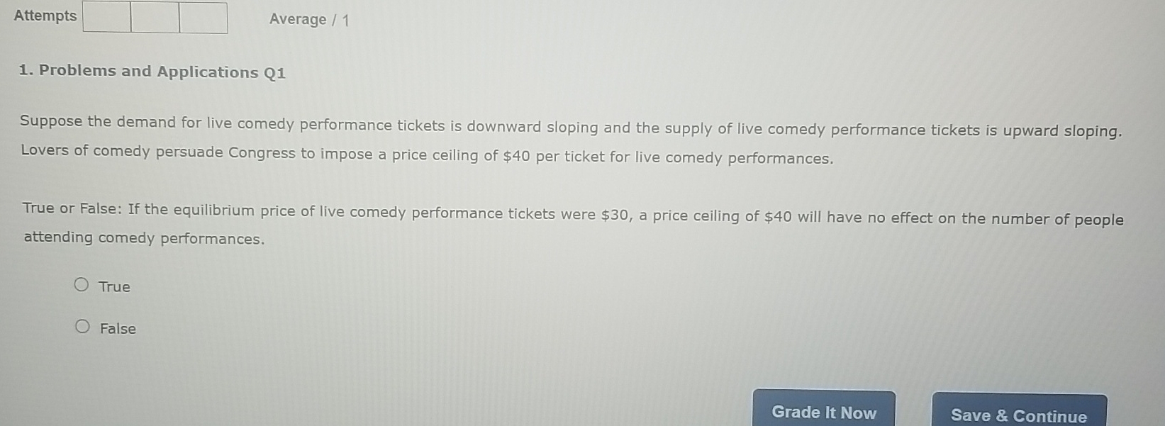 Solved AttemptsAverage / 1Problems and Applications | Chegg.com