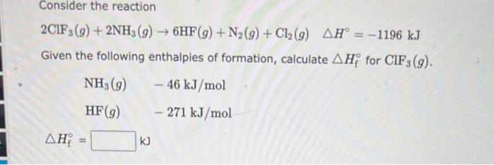 Solved Given the following data | Chegg.com
