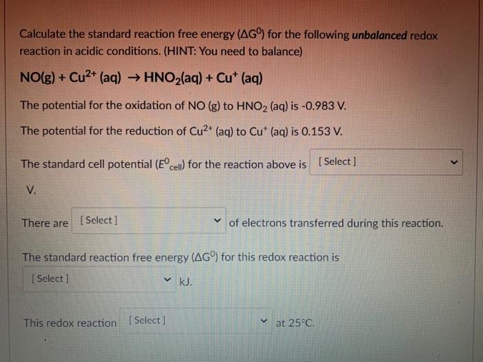 Solved Calculate the standard reaction free energy (ΔG0) for | Chegg.com