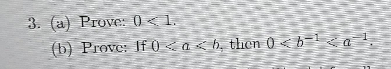 Solved 3. (a) Prove: 0 Solved 3. (a) Prove: 0
