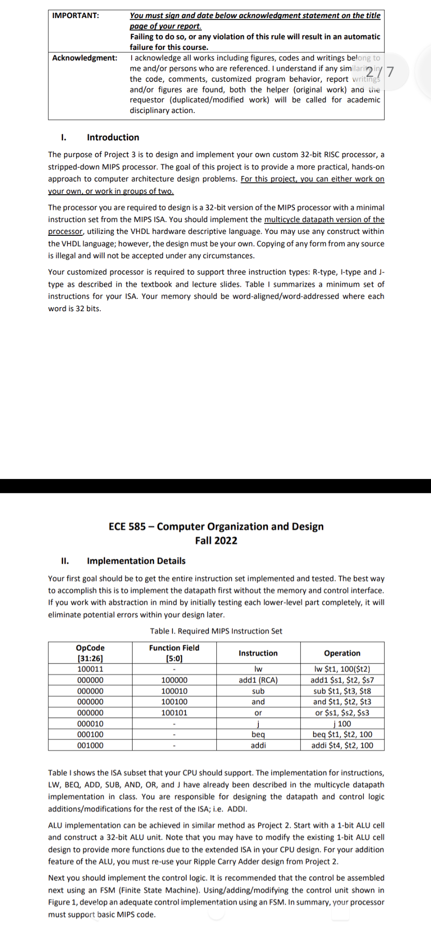The purpose of Project 3 is to design and implement | Chegg.com