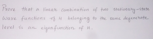 Solved Prove that a linear combination of two | Chegg.com