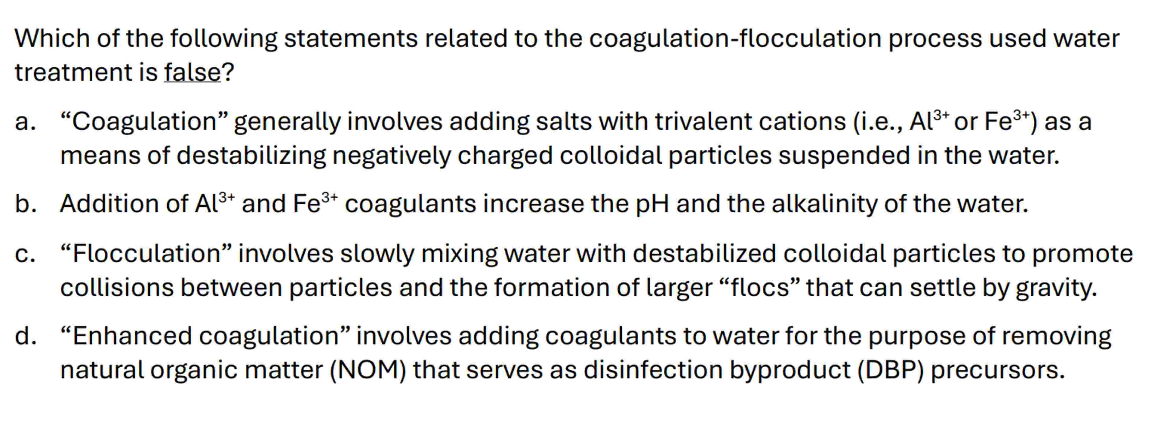 Solved Which of the following statements related to the | Chegg.com