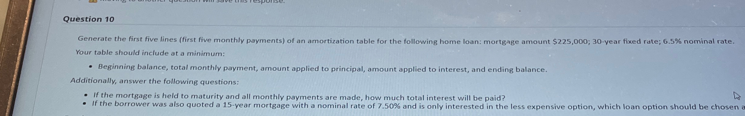 Solved Question 10Generate the first five lines (first five | Chegg.com