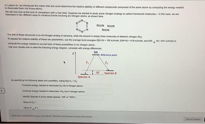 Solved In Lesson 5c, we introduced the notion that ore could | Chegg.com