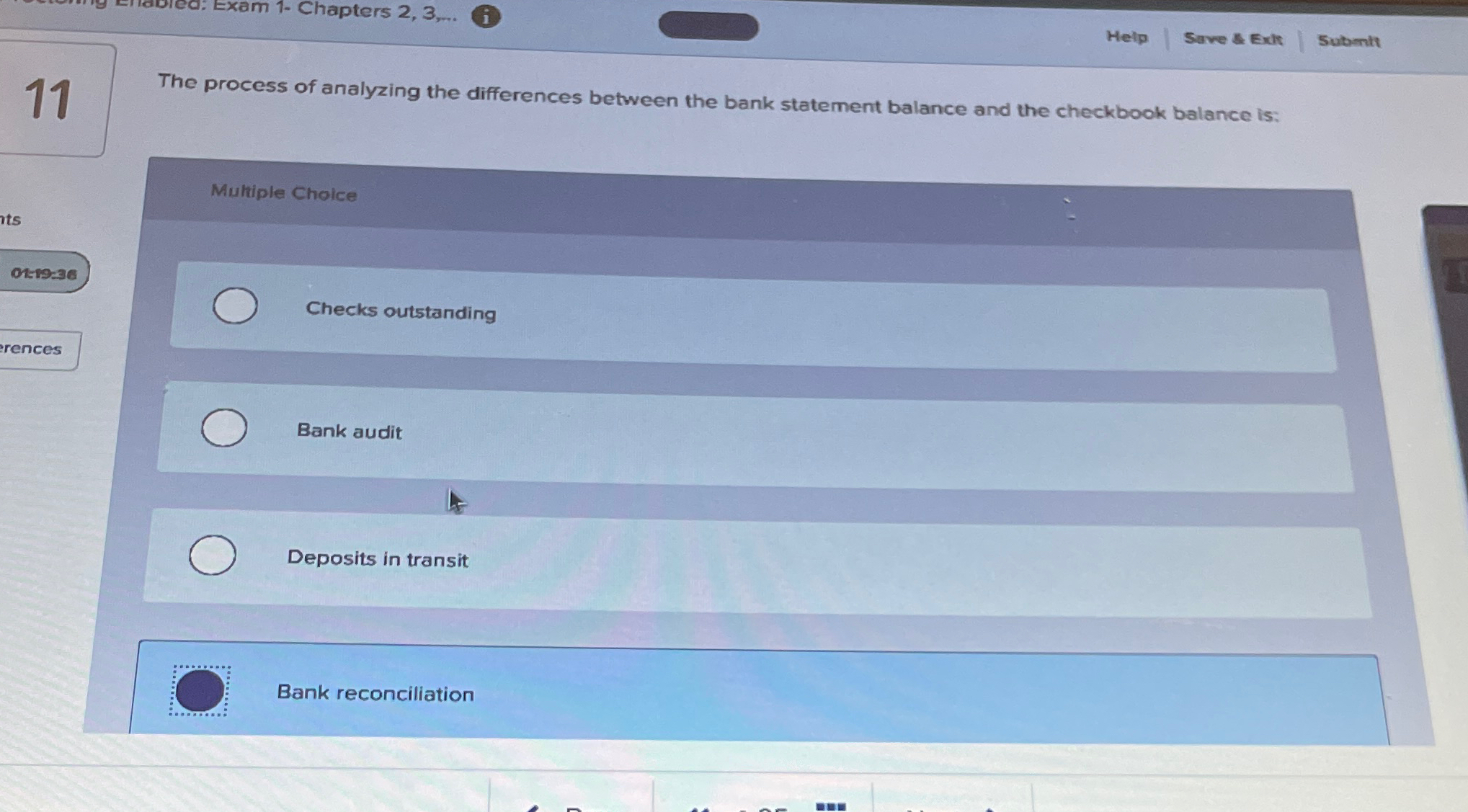 Solved The process of analyzing the differences between the | Chegg.com