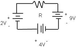 Solved 7a) In which direction does current flow through the | Chegg.com