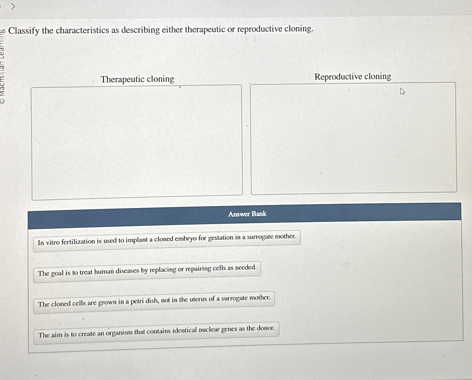 High Quality SOLUTION Classify the characteristics as describing either | Chegg.com