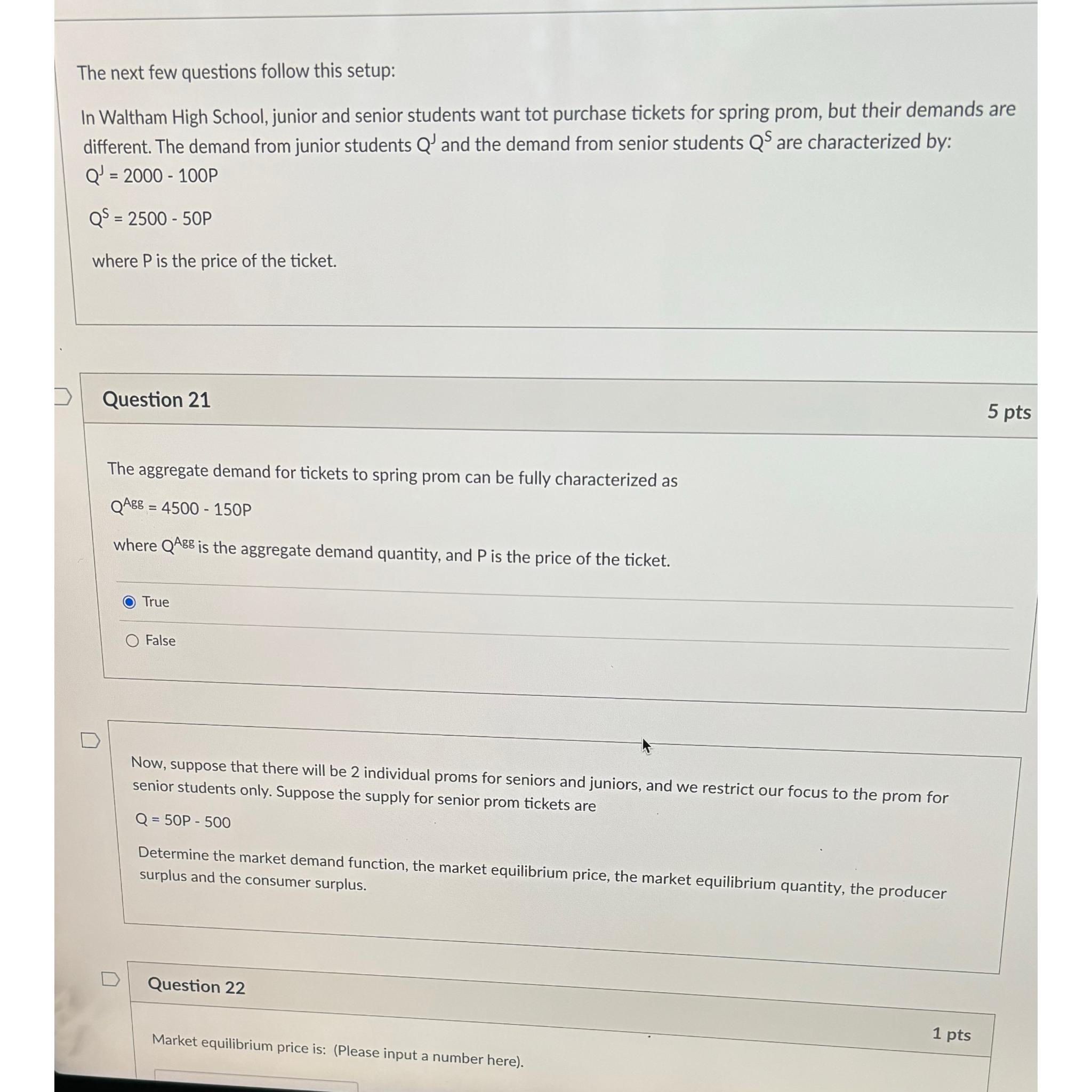 Solved The next few questions follow this setup:In Waltham | Chegg.com