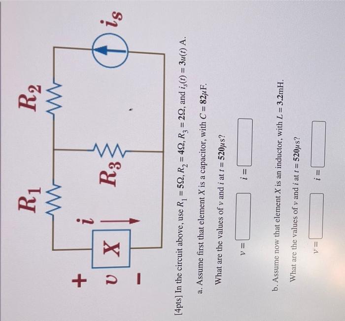 Solved In the circuit above, use R1=5Ω,R2=4Ω,R3=2Ω, and | Chegg.com