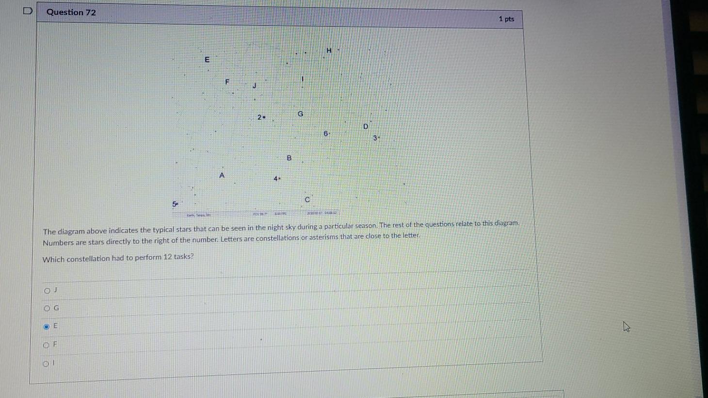 Solved Question 61 1 pts H E F G D 3 B 4 The diagram above | Chegg.com Solved Question 61 1 pts H E F G D 3 B 4 The diagram above | Chegg.com